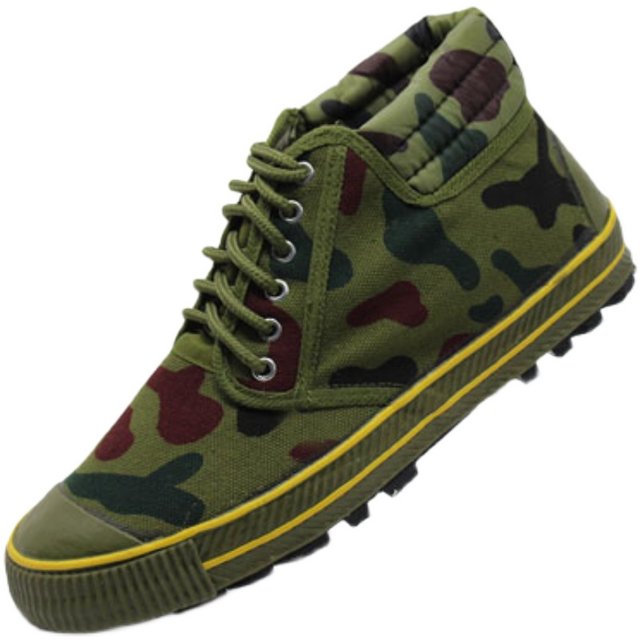 Genuine Zhengfeng rubber nail-socket rubber shoes low top high top anti ...