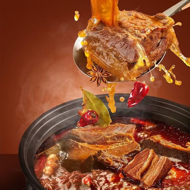 Sam Member Shop Zhang Fei spicy beef rib sliced spicy beef 600g (150gx4) MM supermarket purchasing