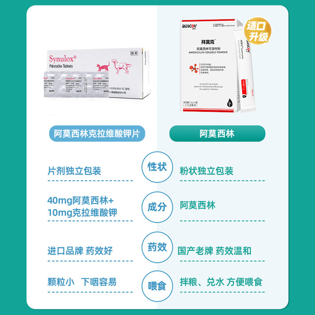Sunuo anti-inflammatory tablets for cats and dogs amoxicillin and ...
