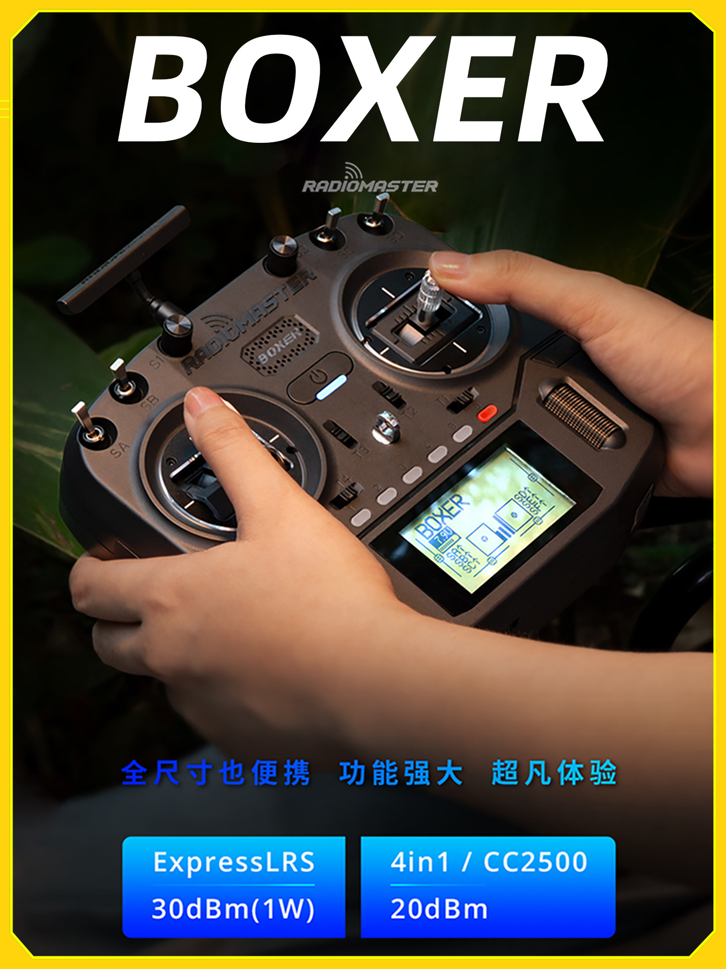 Radiomaster Boxer ELRS Remote Control - FPV Drone Aircraft