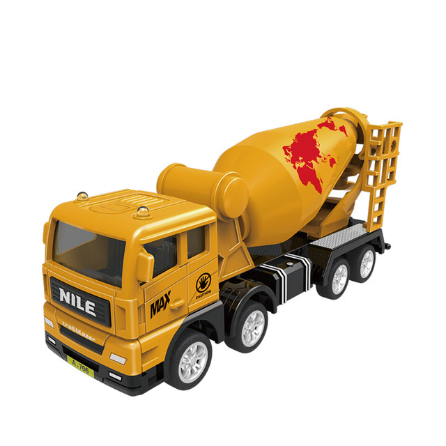 Inertial engineering vehicle boy excavator mixer car tank tank truck ...