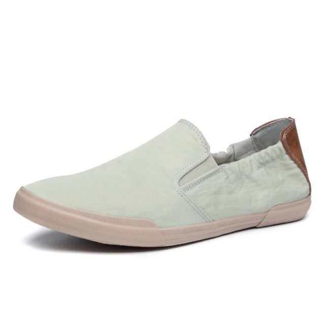 Baoda British Low-top Slip-On Canvas Shoes Men's Lazy Casual Loaf Men's ...