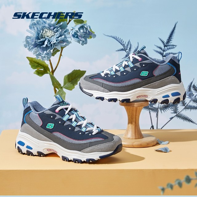 SKECHERS Skeki Genuine Ole Autumn Women's Retro Fashion Panda Shoes ...