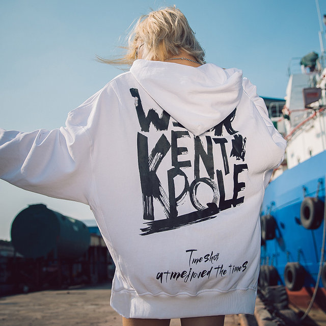 nuthink plus size men's oversize sweatshirt men's trendy autumn style ...