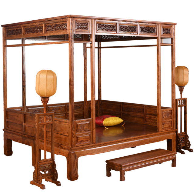 Ming and Qing antique mahogany, new Chinese style solid wood elm ...