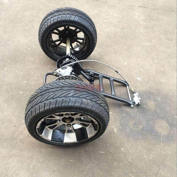 Modify the three -wheeled motorcycle four -wheeled kart beach car rear ...