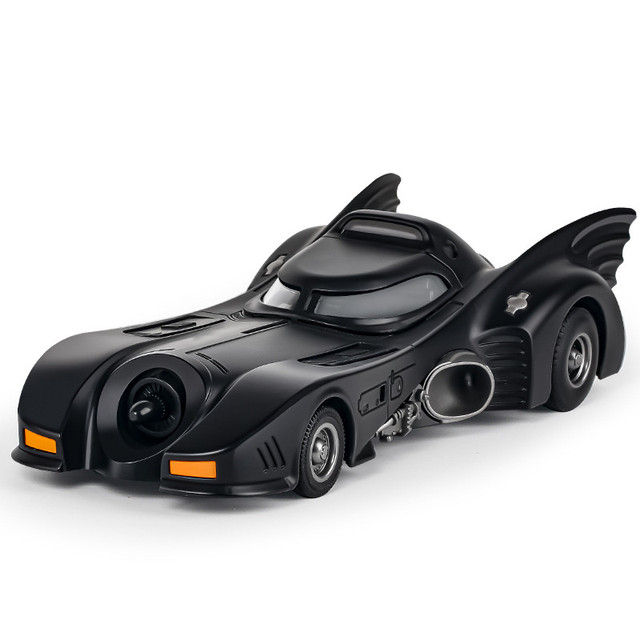 Qiyi genuine 1:24 Batman chariot spray alloy car model back force sound ...