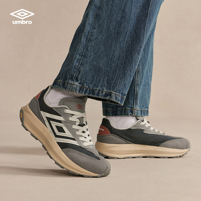Umbro Umbro roaming shoes R708 retro running shoes men's shoes Vibram ...