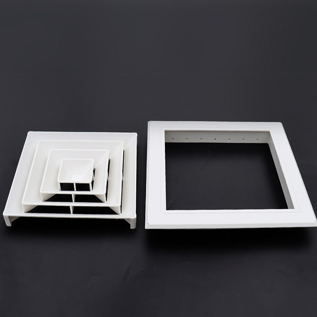 Plastic steel ABS diffuser central air conditioner four-sided air ...