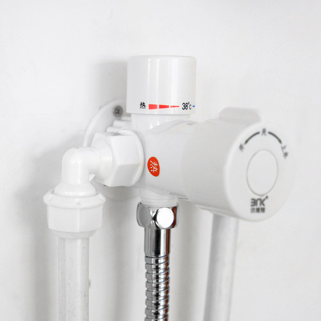 Thermostatic valve surface mounted intelligent household mixing valve ...