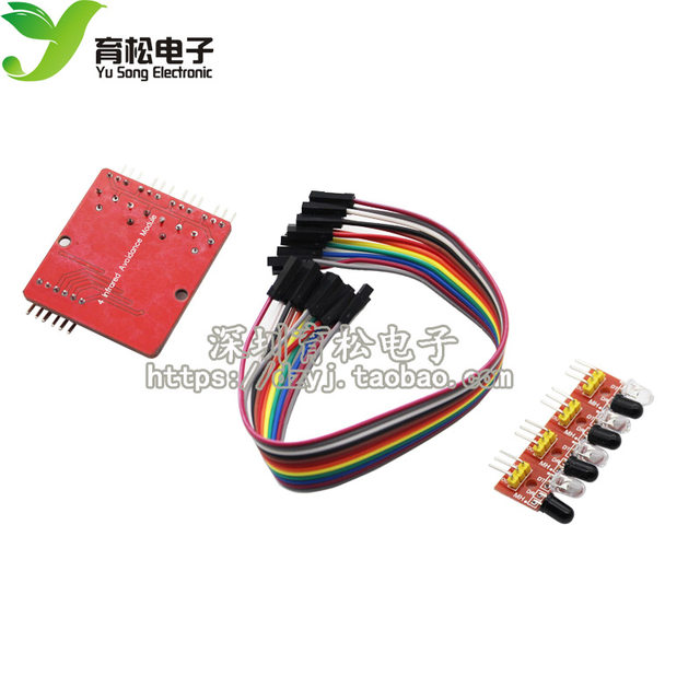 4-channel infrared tracking/tracking module/line patrol module/obstacle ...