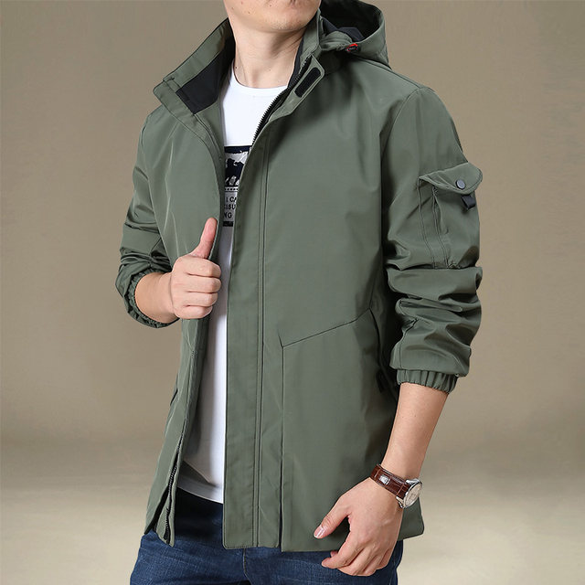 2024 New Jackets Men's Autumn Loose Large Size Outdoor Jackets Casual ...