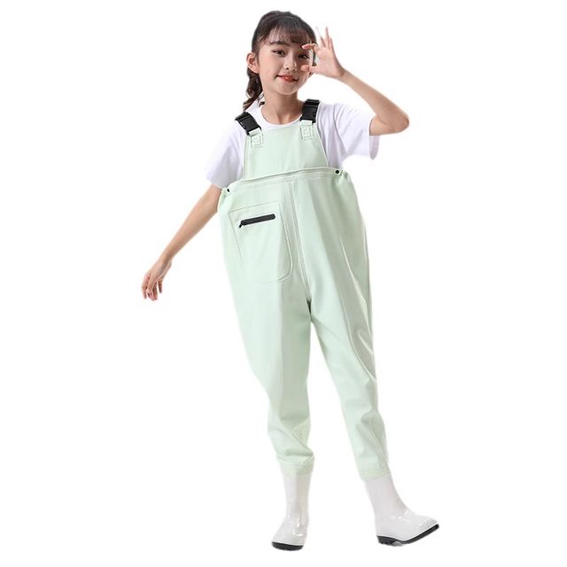 Children play water one-piece water pants kindergarten waterproof ...