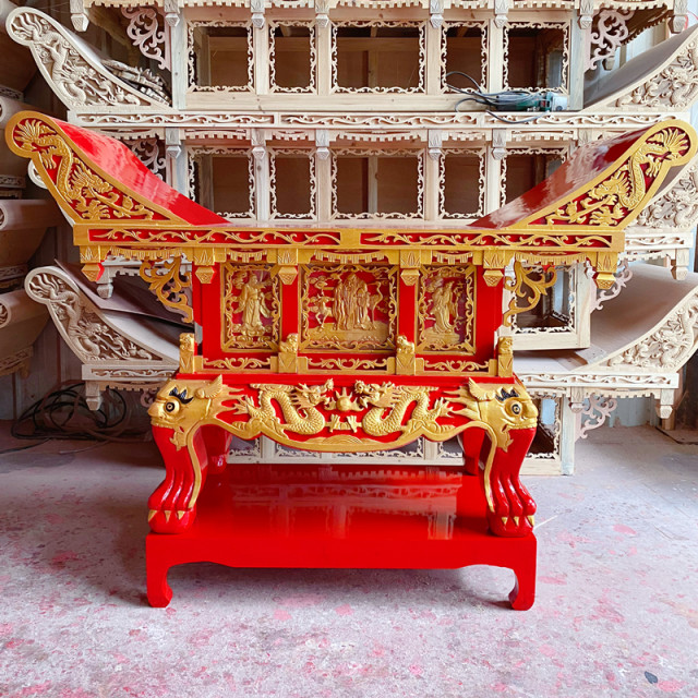 Temple Buddhist Temple ingot table is large for solid wood for Taiwan ...