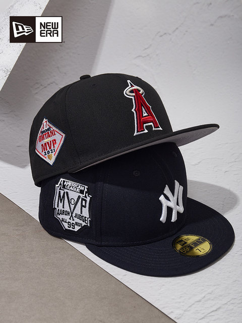 New Era New Era Spring and Summer MLB Baseball Cap Fully Seal NY Hard ...