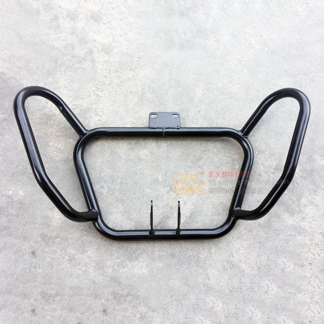 Suitable for Haojue DF150 modification HJ150-26 bumper front barrier bumper anti-falling bumper ...