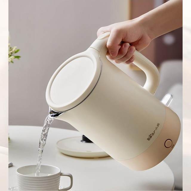Bear Electric Kettle 304 Stainless Steel Household Heating Kettle ...