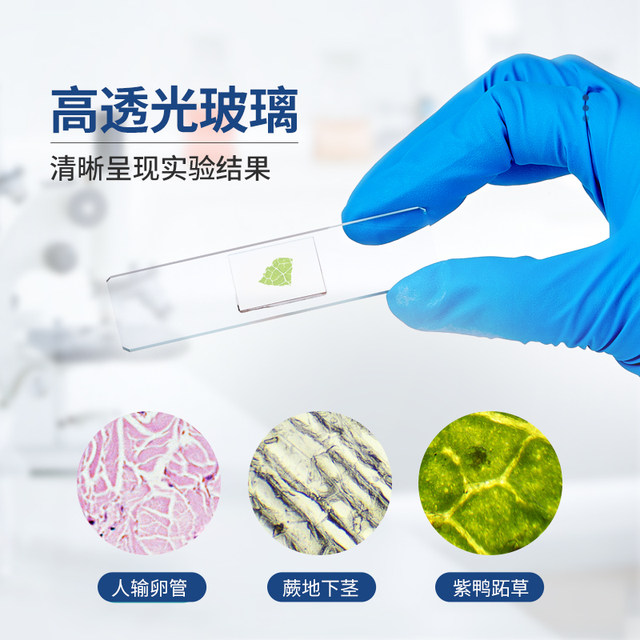 Xiangbo microscope slide coverslip laboratory use 7101 single and ...