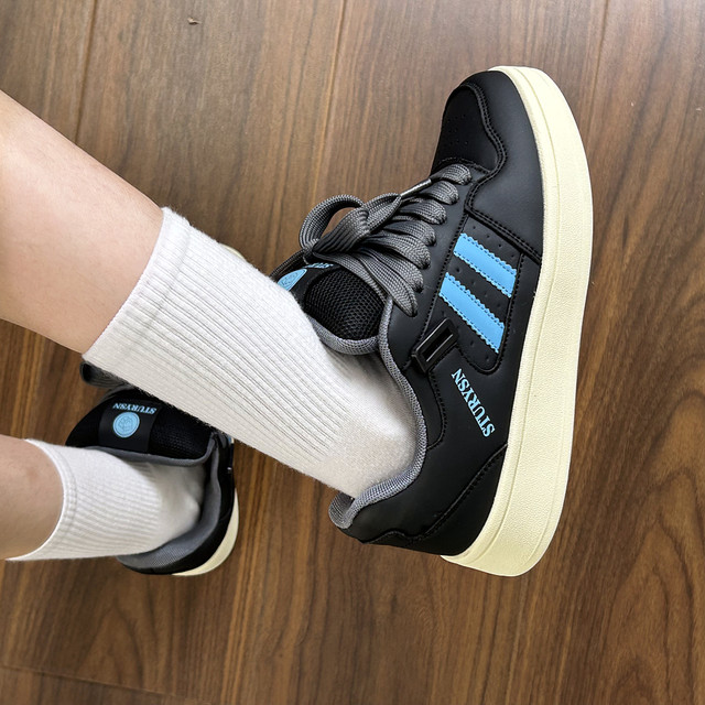 Yi Shaonian national trend color matching design bread shoes women's ...