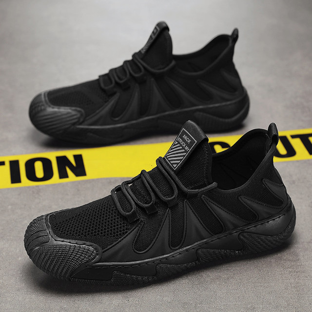 Coconut men's shoes for summer breathable thin mesh flying mesh shoes ...