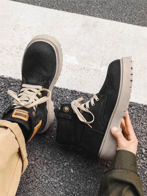 Martin boots men's model autumn 2024 new high -gang British style ...