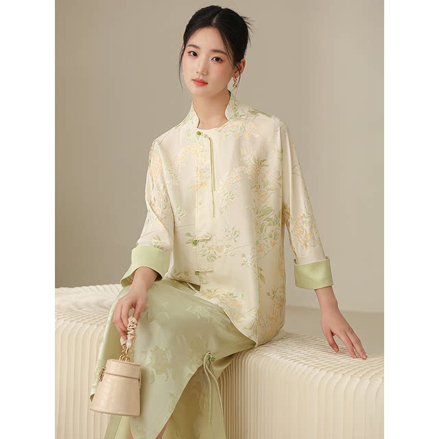 Chu Chan Clothing Shi Yuan Xi New Chinese Style Top Women's Tang Suit ...