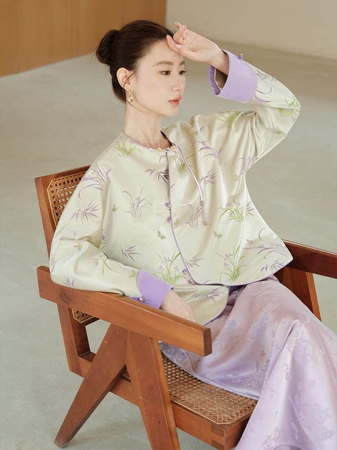 Chu Chan Jiao New Chinese National Wind Jacket 2025 Spring New Circle ...