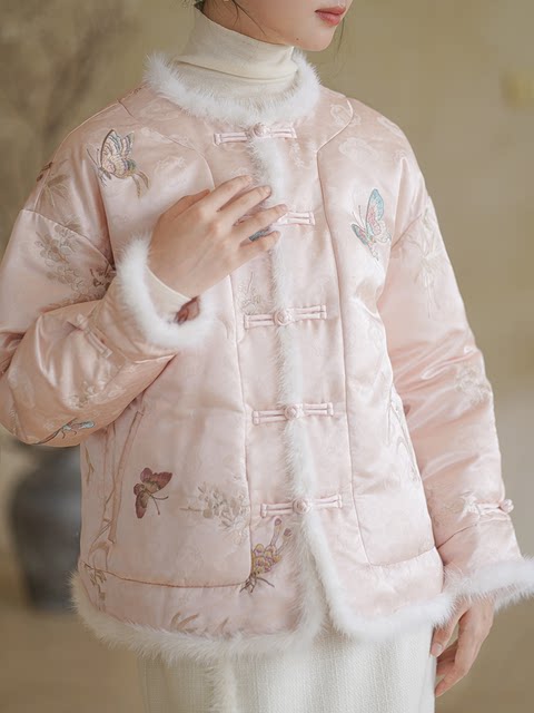 Early cicada winter new Chinese down jacket women's new Tang suit ...