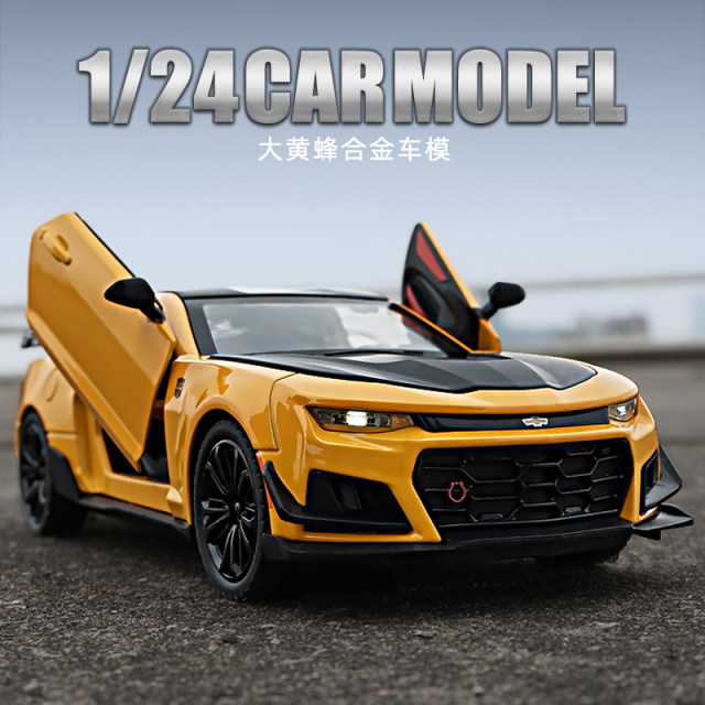 Alloy Bumblebee toy car children's toy boy car model sports car model ...