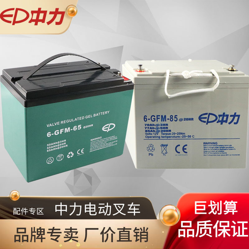 Heli Hangcha Zhongli King Kong Electric Forklift Battery - 12V 30A/65A ...
