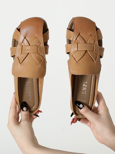 Large -size slippers 41 1 43 Women wearing summer fashion 2024 new beef ...