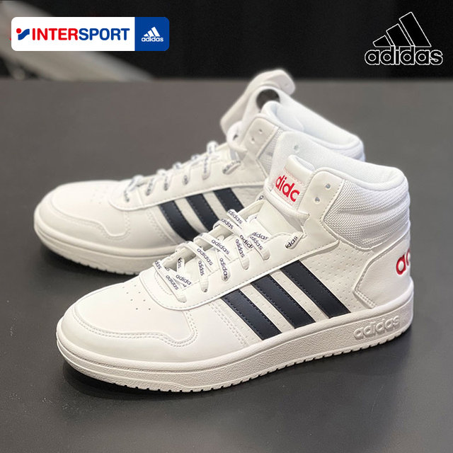 Adidas mid-top shoes men's shoes 2025 autumn new high-top sneakers ...