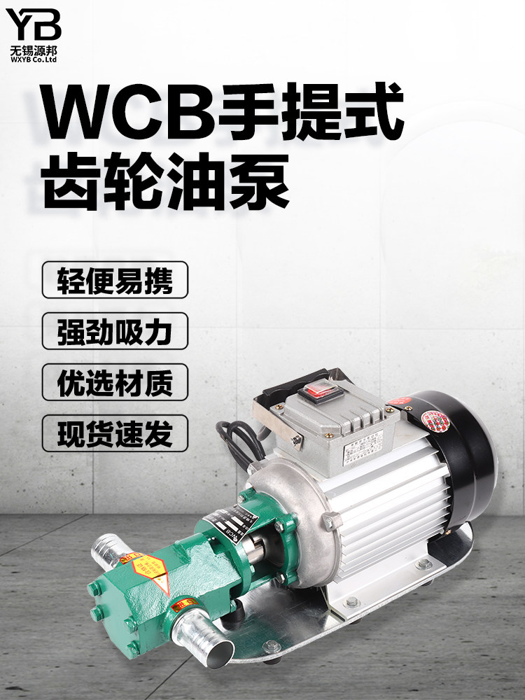 WCB Gear Pump Stainless Steel Gear Pump Large Flow High Temperature ...