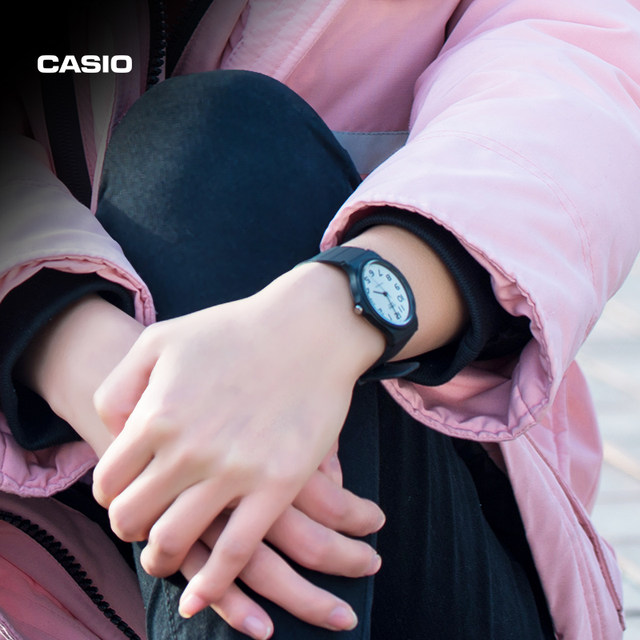 Casio flagship store MW-59 electronic small black watch student couple ...