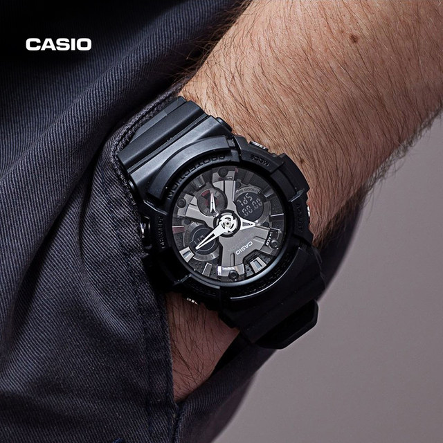 casio Casio flagship store GA-201 sports student watch men's official ...