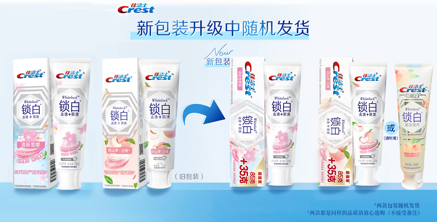 Crest Salt White Fluoride Toothpaste Stains Adult Fresh Breath Men and Women Special Mint ...