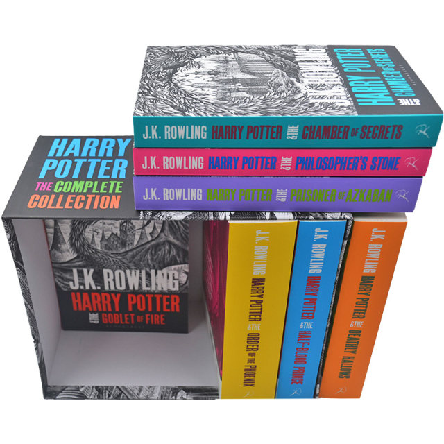 Harry Potter Boxed Set the Complete Collection JK Rowling English ...