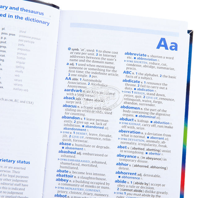 Oxford Pocket Oxford Dictionary Series Color Dictionary / Thesaurus ...