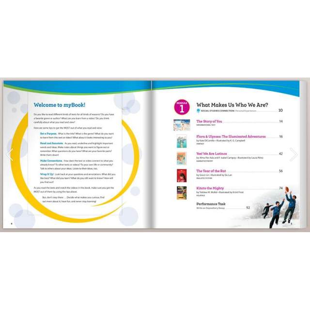 American original HMH Into Reading Student MyBook Softcover Set Grade 4 ...