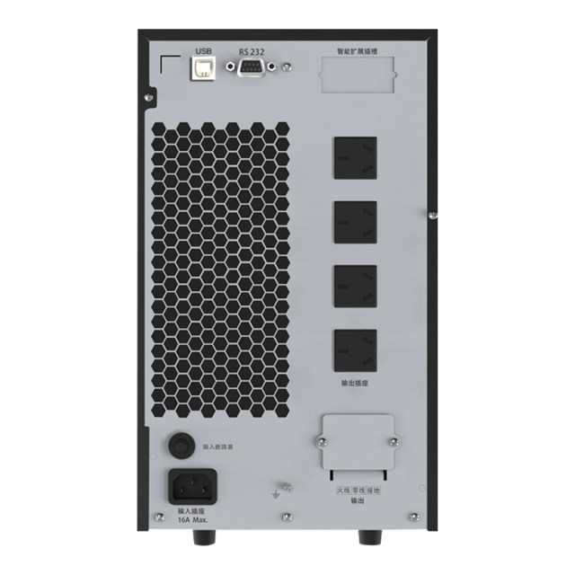 Redis UPS uninterruptible power supply G3K online 3KVA/2400W computer monitoring anti-power ...