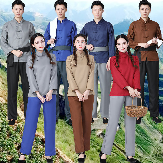 The style of the Republic of China, rural common people, Abao's ...