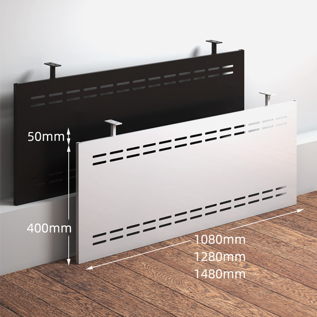 Desk baffle to prevent light exposure, computer desk to block office ...