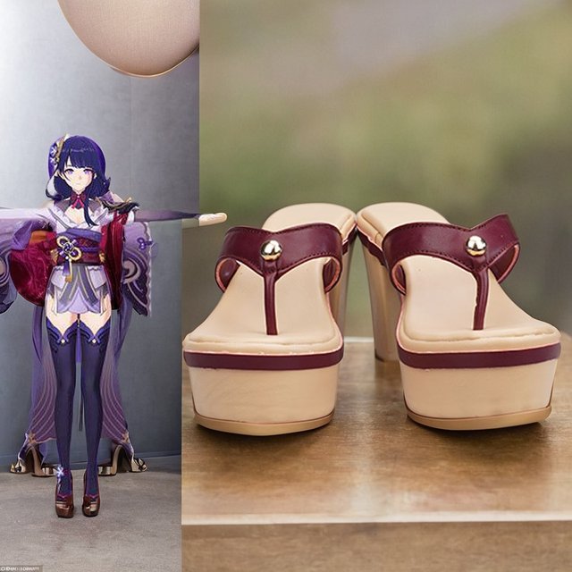 Original God Thor Thunder General Baal cos shoes cosplay shoes