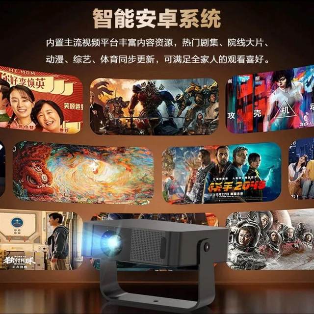 2025 new genuine projector home ultra-high definition bedroom dormitory ...