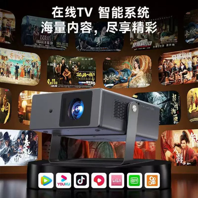 2025 new genuine projector home ultra-high definition bedroom dormitory ...