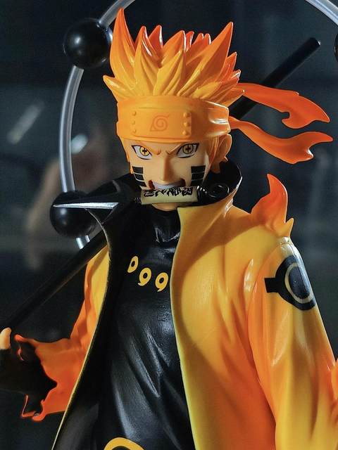 Naruto Shippuden Uzumaki Six Paths Naruto Figure Golden Naruto Will of ...
