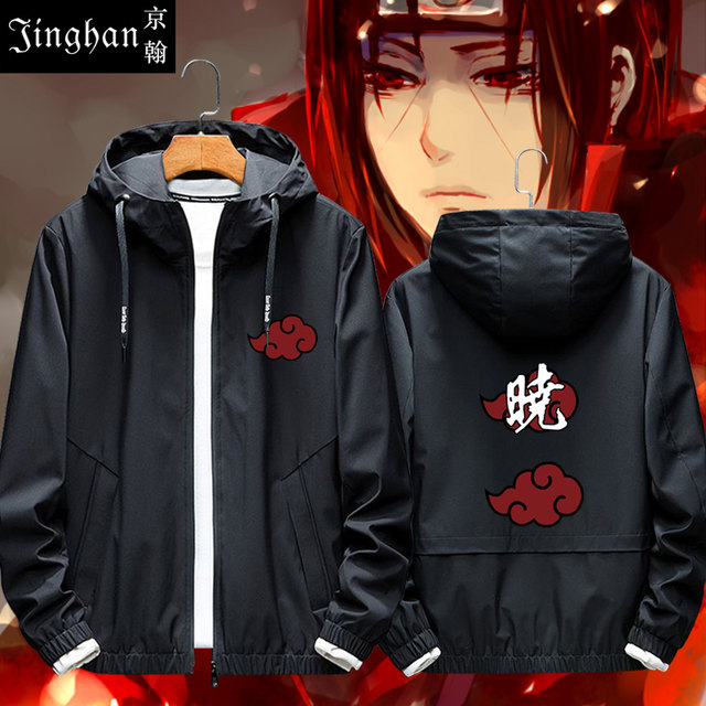 Animation peripheral Naruto Akatsuki clothes for men and women couples ...