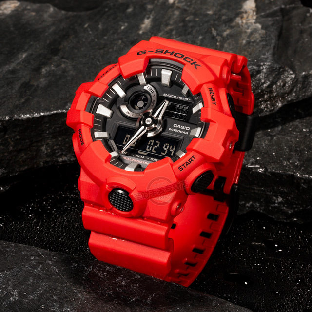 Casio casio watch men's G-SHOCK red watch Wukong version waterproof ...