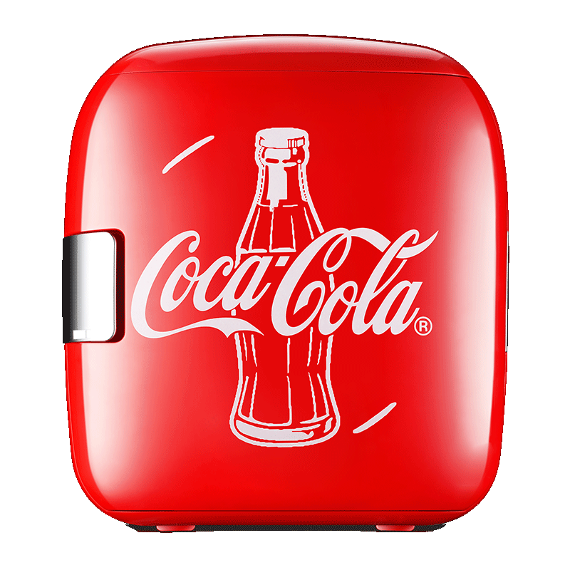 Coca-Cola Mini Refrigerator - Car & Home Dual-Purpose Student Dormitory ...