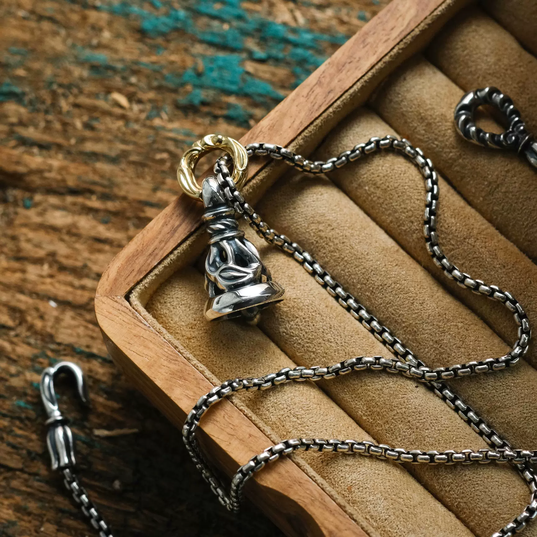 46％割引【SEAL限定商品】 LONE ONES Crane Bell M & MF Box Chain20 ネックレス アクセサリー-OTA.ON.ARENA.NE.JP